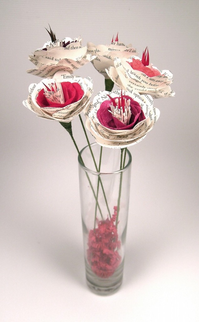 Upcycled Paper Flower Bouquets | Upcycle Art