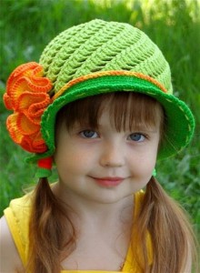 Patterns for Crochet Panama Girl Hats | Upcycle Art