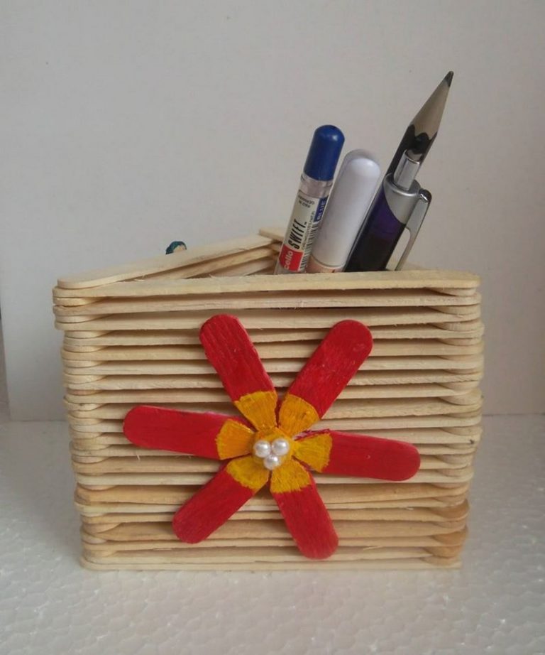 Crafts Made With Popsicle Sticks | Upcycle Art