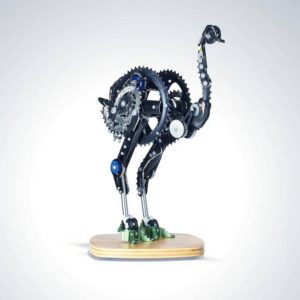 Sculptures Made From Recycled Bicycle Parts | Upcycle Art