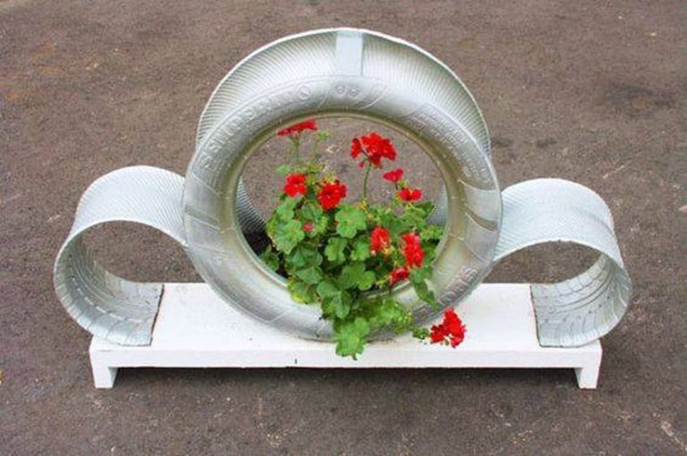 DIY Crafting Ideas For Old Tires | Upcycle Art