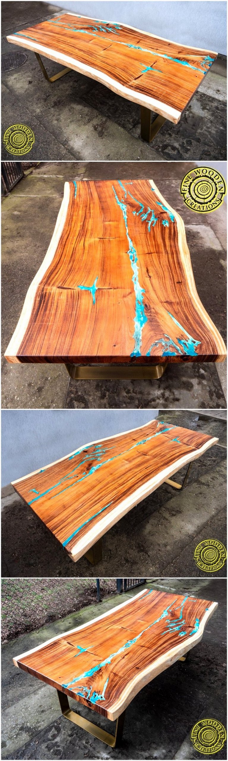 Stunning Design Ideas for Live Edge Tables | Upcycle Art
