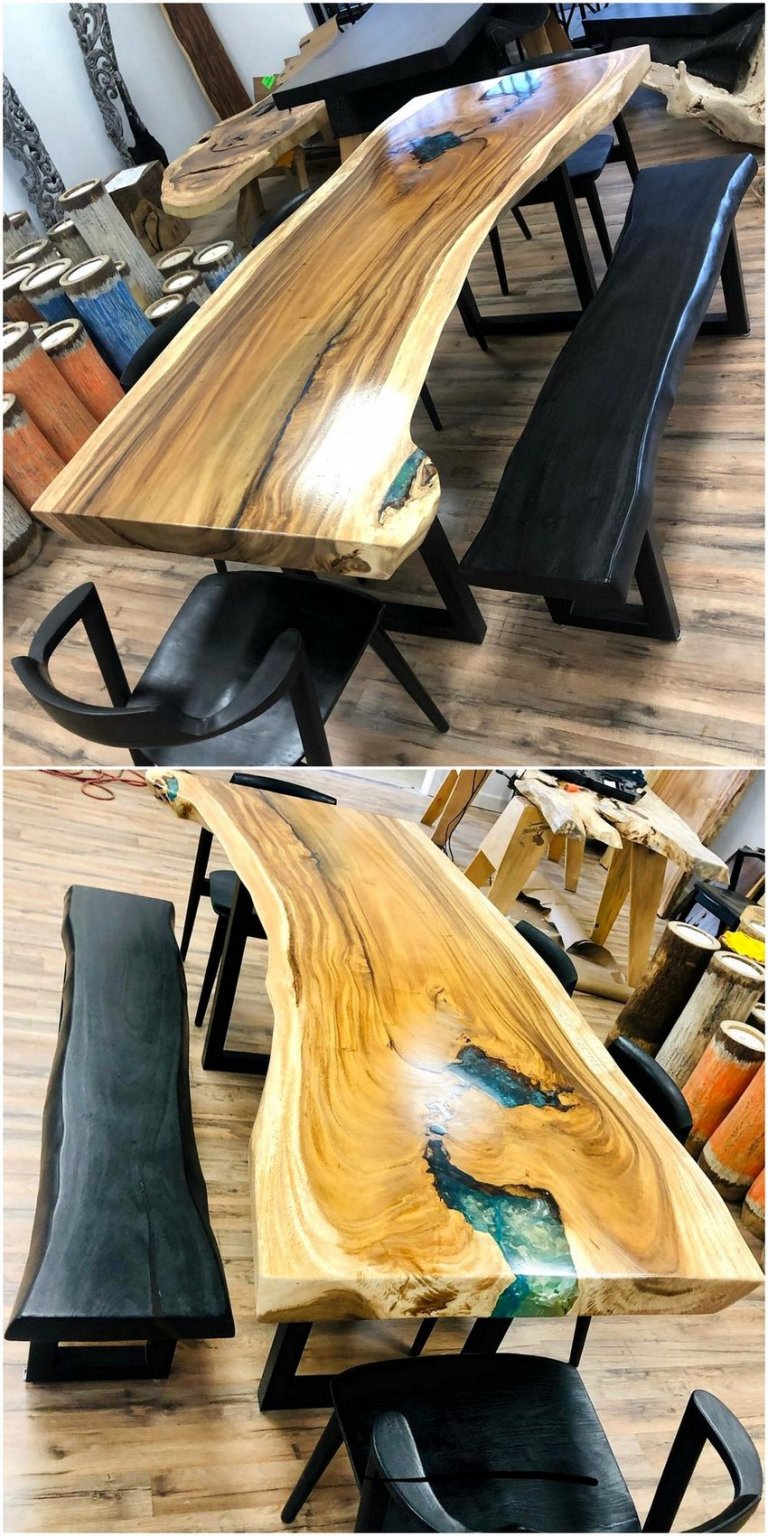 Stunning Design Ideas for Live Edge Tables | Upcycle Art