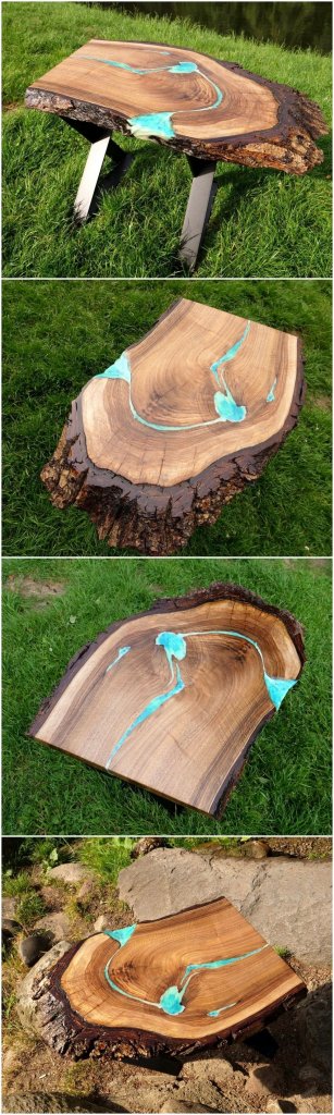Stunning Design Ideas for Live Edge Tables | Upcycle Art
