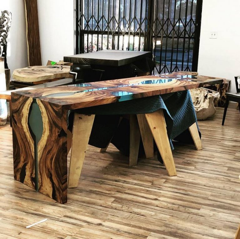 Stunning Design Ideas for Live Edge Tables | Upcycle Art