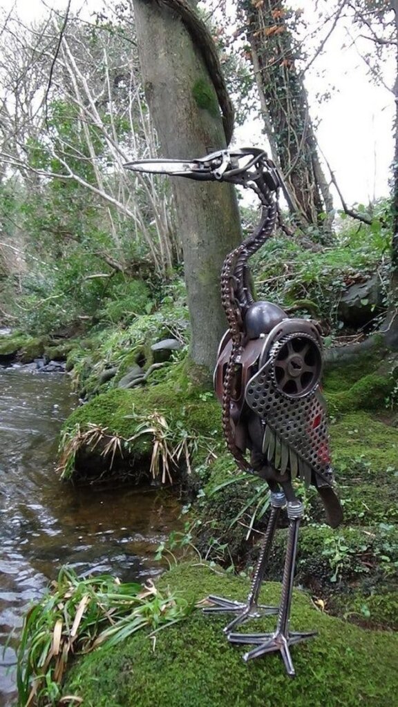 Amazing DIY Scrap Metal Art Craft Sculptures | Upcycle Art